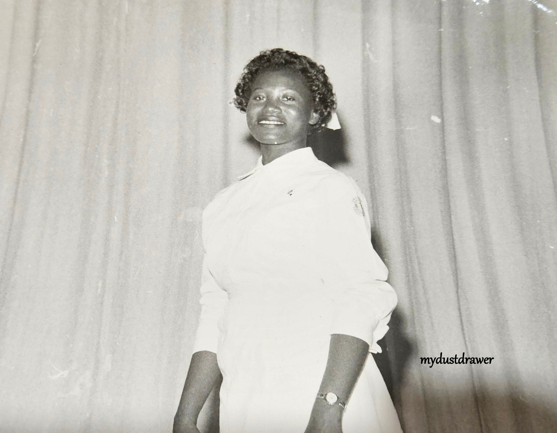 Rare Vintage 1960s Original African American Nurse Photograph by the ...