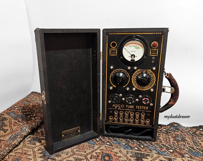 Antique 1920s - 30s Confidence Automatic ADCO Radio Tube Tester in ...