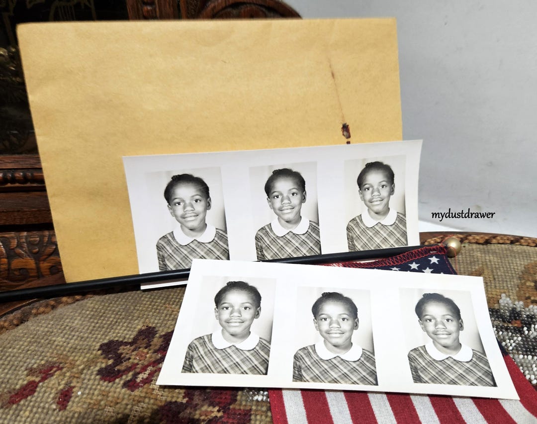 Vintage 1960s African American Girl Photographs, Calvin Littlejohn ...