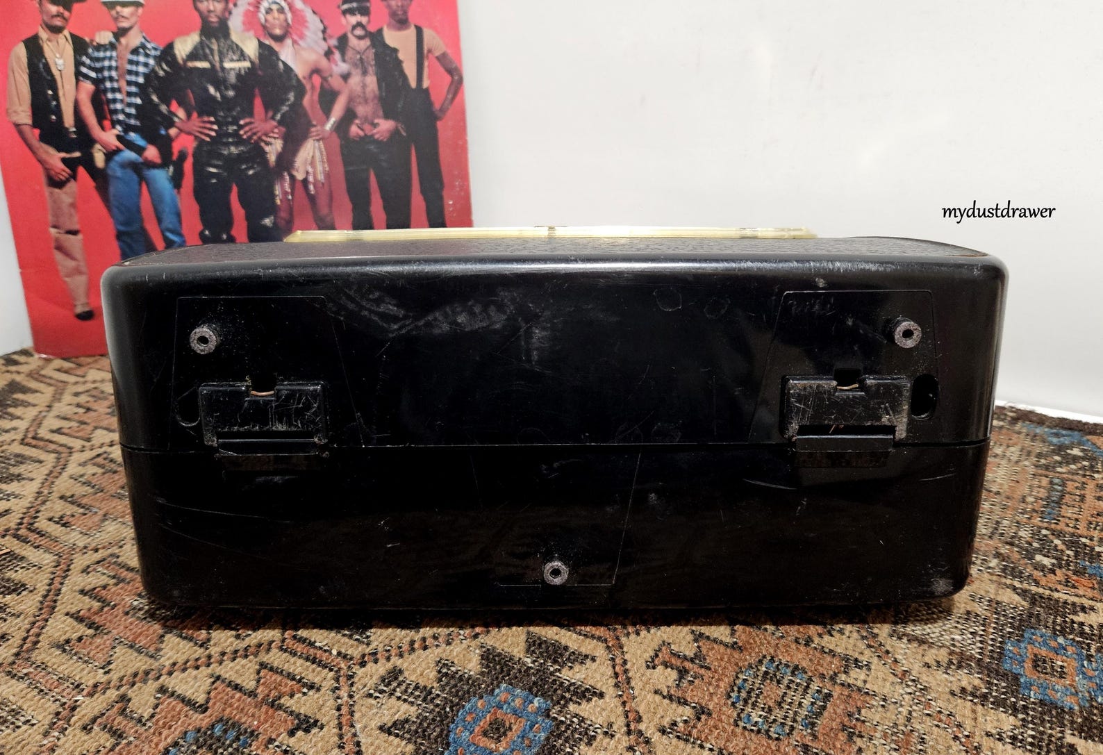 Vintage 1952 ZENITH Retro Portable SUITCASE Electric & Battery Plastic ...