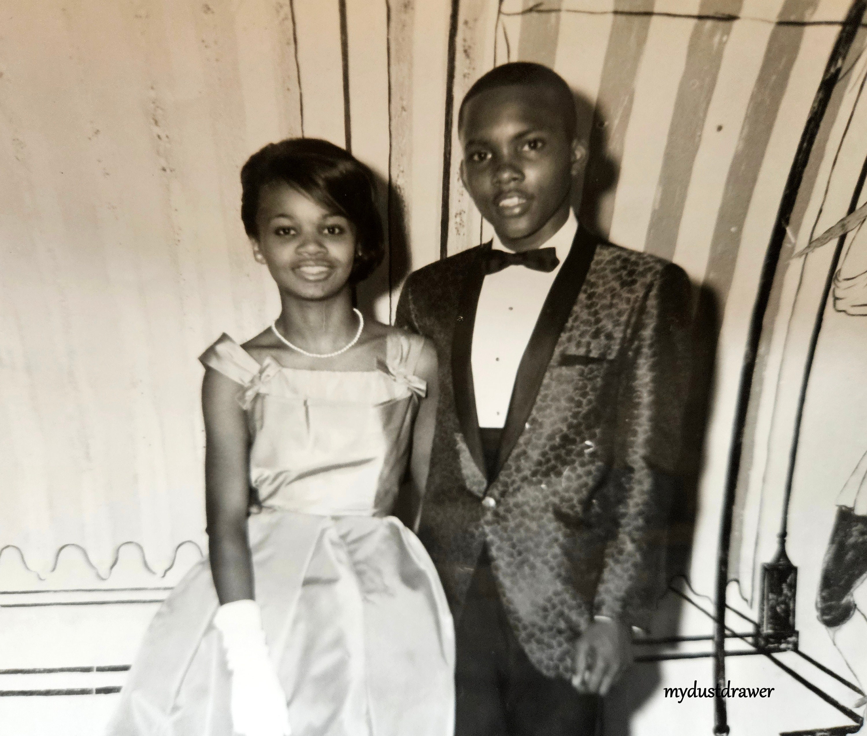 Vintage 1960s Girl & Boy Prom Photo 8 X 10 Photograph by the Famous ...