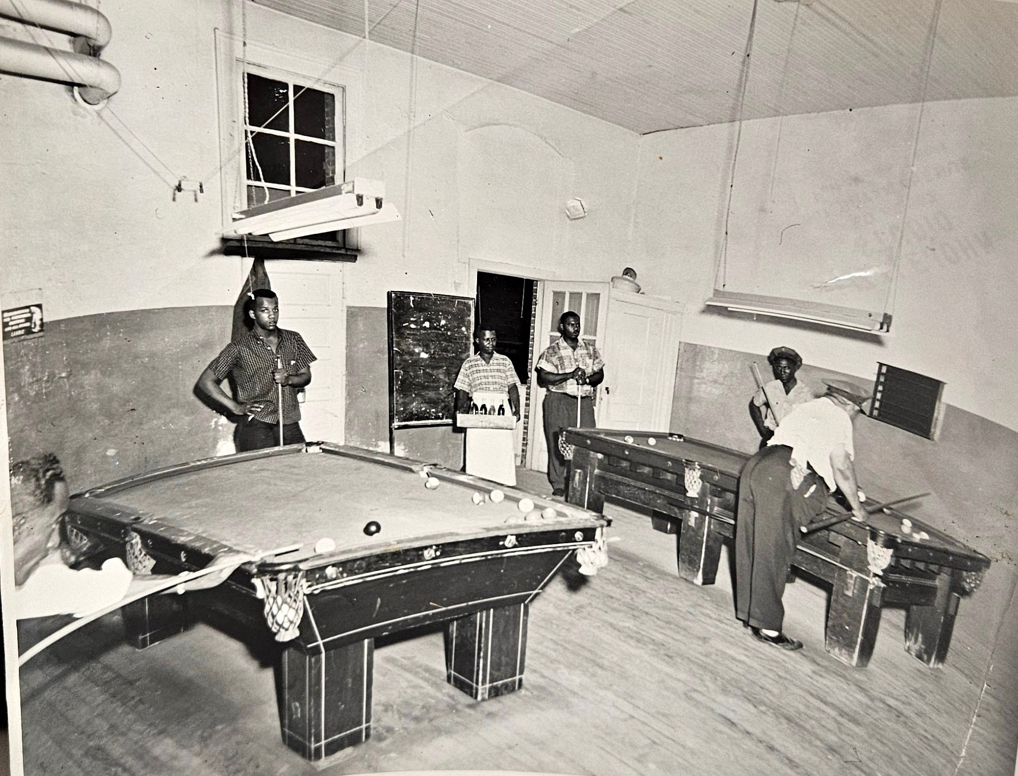 Very Rare Vintage 1960s African American Men POOL Hall Photograph by ...
