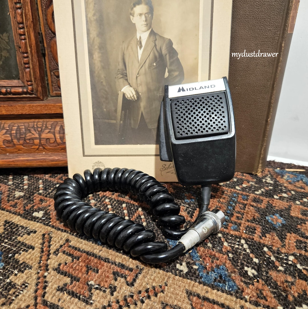Vintage Midland CB Ham Radio Microphone Untested Made in Korea! - Etsy