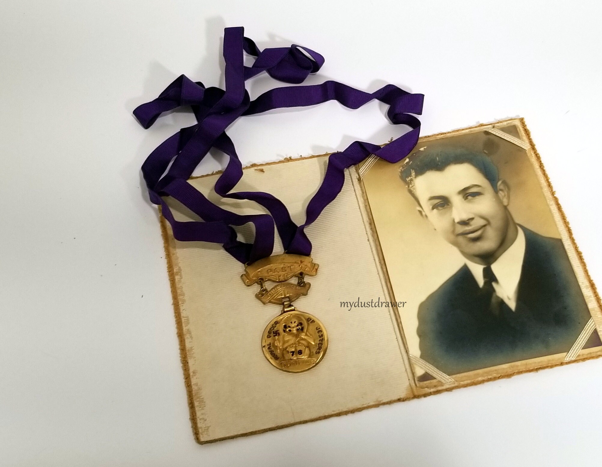 Vintage Rare Royal Order of Jesters Past Director Gold MEDAL Where ...