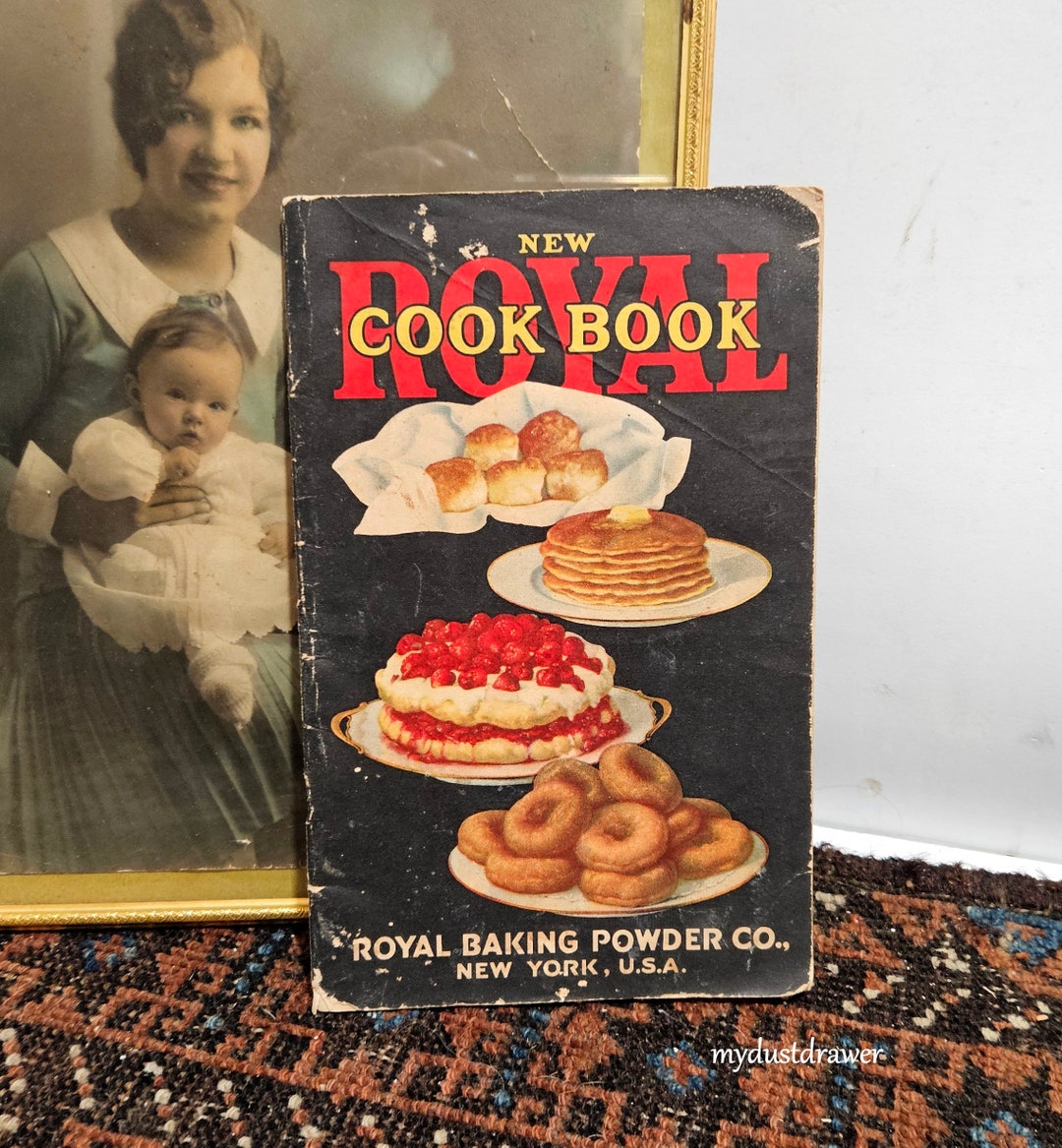 Antique 1920 New ROYAL Cookbook by Royal Baking Co New York Recipes ...