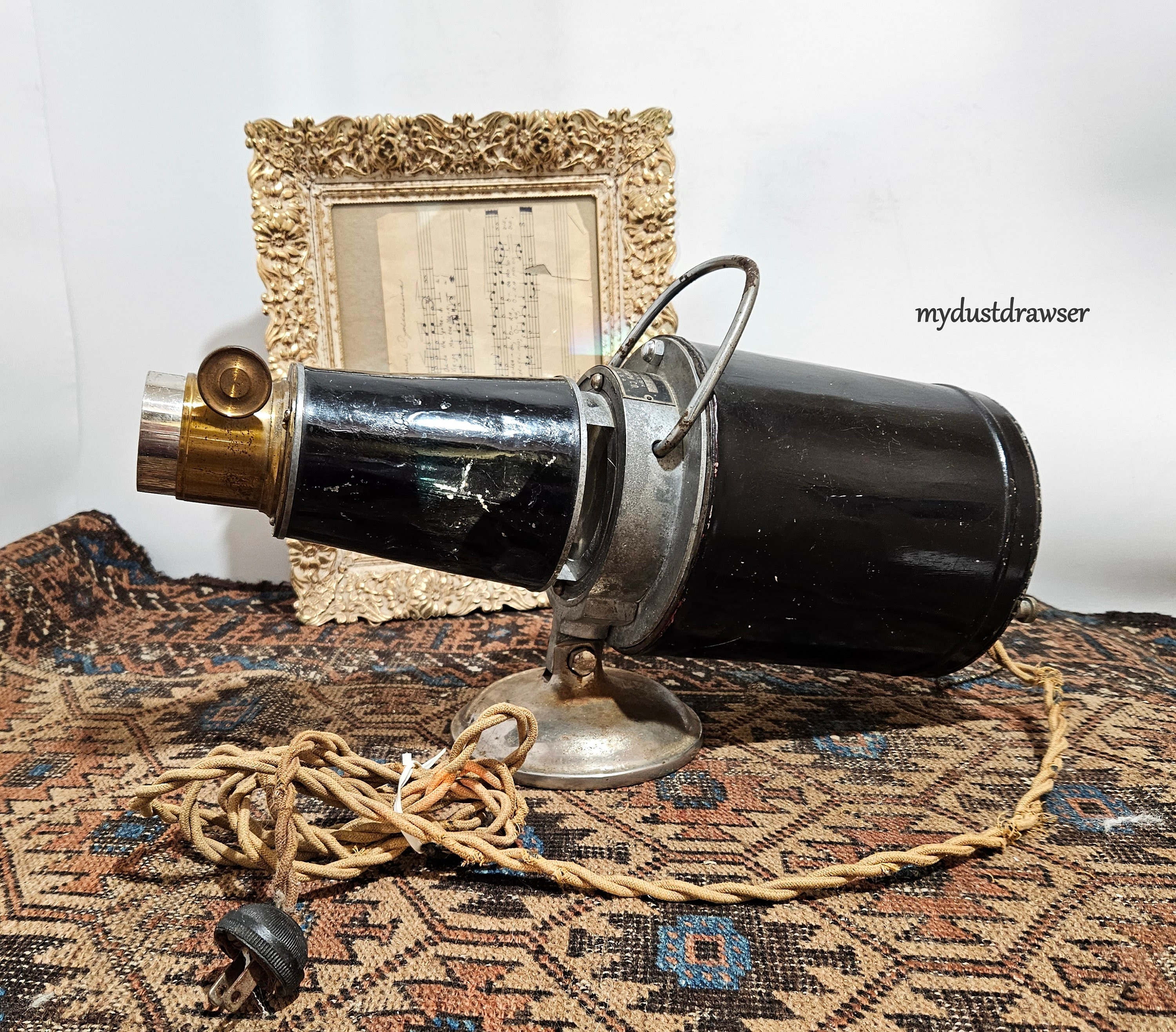 Antique Viopticon 1914 Model 3 Vintage Victor MAGIC LANTERN Projector ...