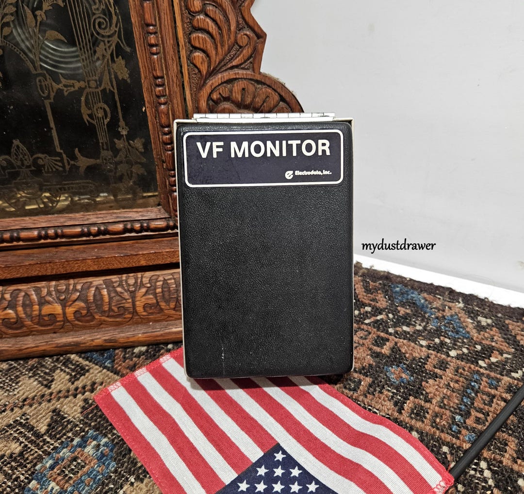 Vintage Electrodata VR Monitor Model #VFM1! Untested! Cool Old ...