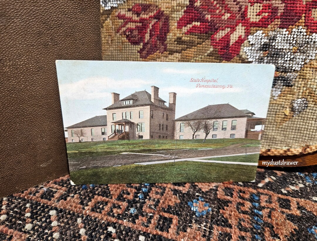 Vintage Colorized Postcard State Hospital Punxsutawney Pennsylvania ...