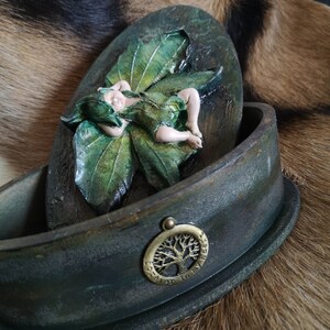 Rainforest Tree Trinket Box Fairy Tale Gift Box Forest Sprite - Etsy