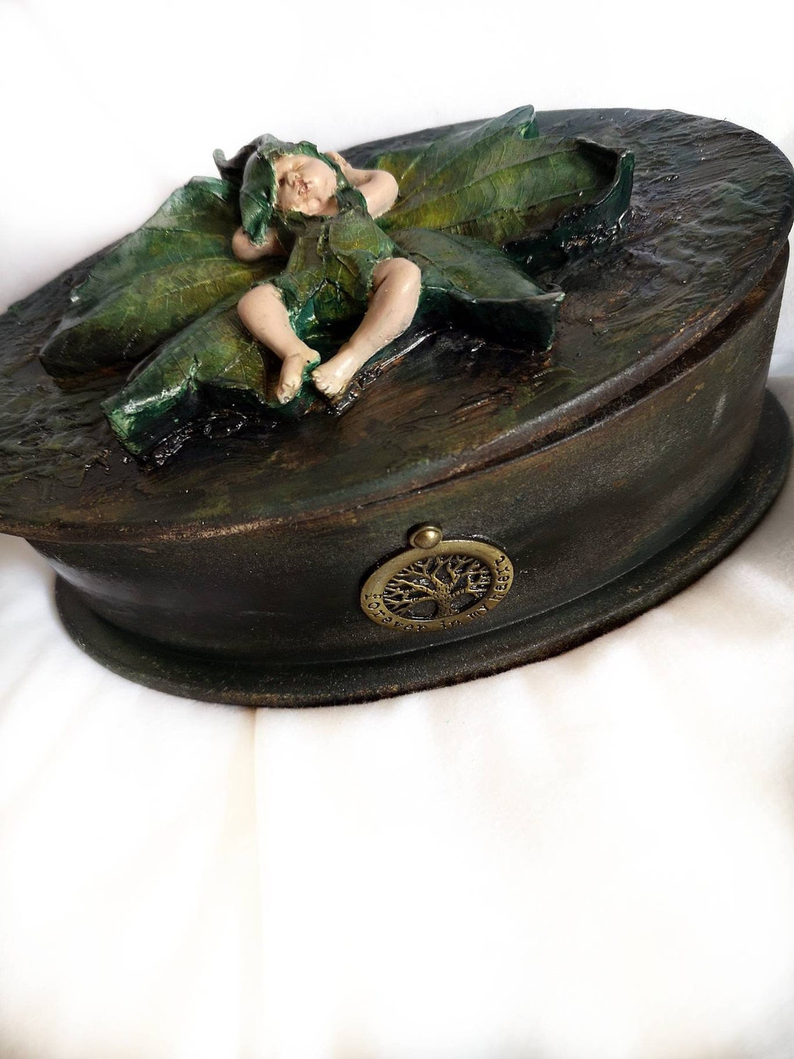 Rainforest Tree Trinket Box Fairy Tale Gift Box Forest Sprite - Etsy