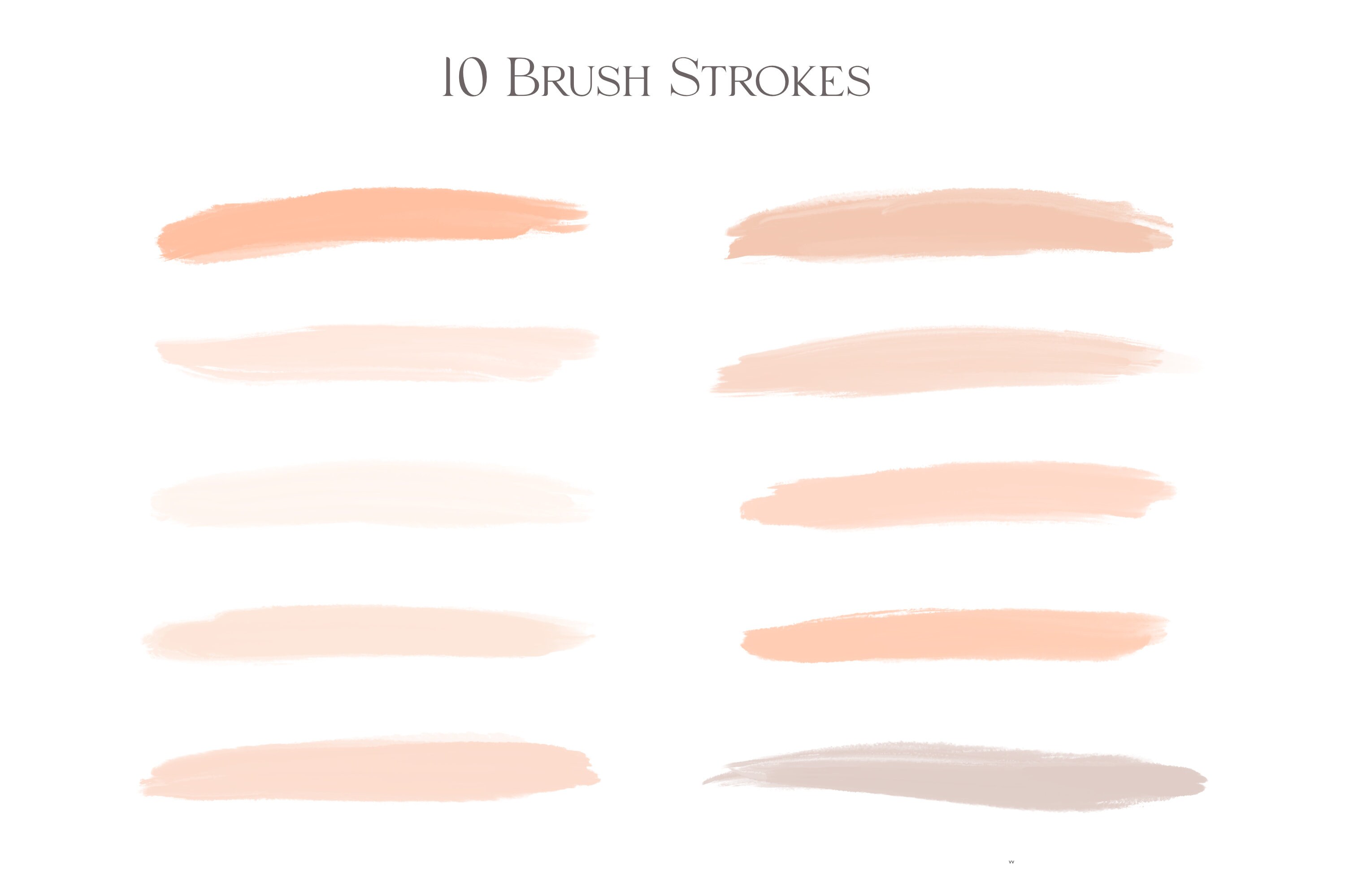 Blush Pink Brush Stroke Clipart, Peach Pink and Gold Glitter Borders ...