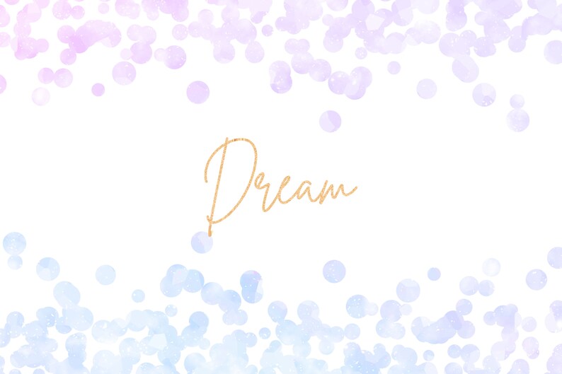 Watercolor Rainbow Border Clipart, Pastel Frame Overlay, Unicorn Cloud ...