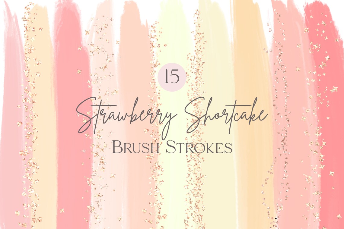 Pink Brush Stroke PNG, Yellow Brush, Orange Brush Stroke Clipart ...