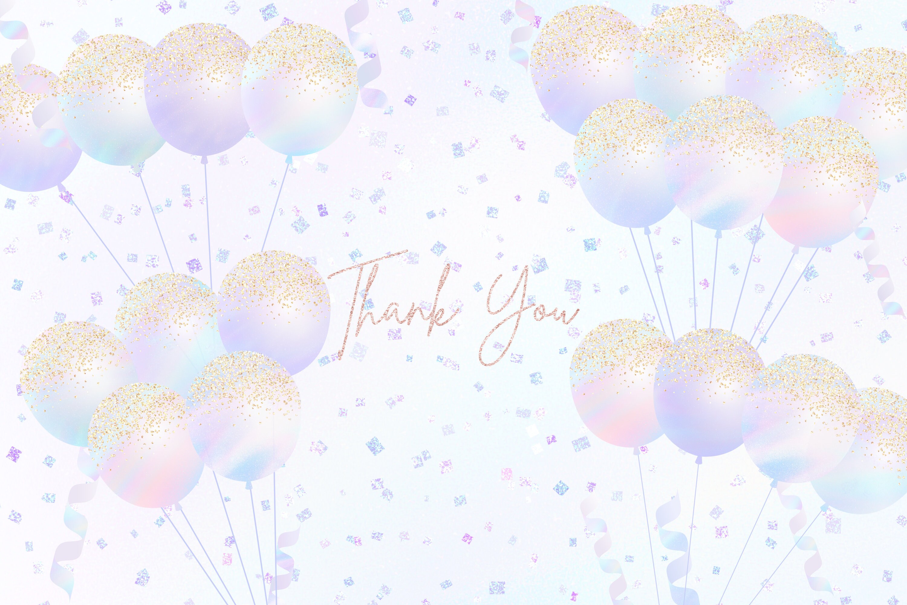 Rainbow Balloon Clipart Set | Birthday Party Balloons PNG | Confetti ...