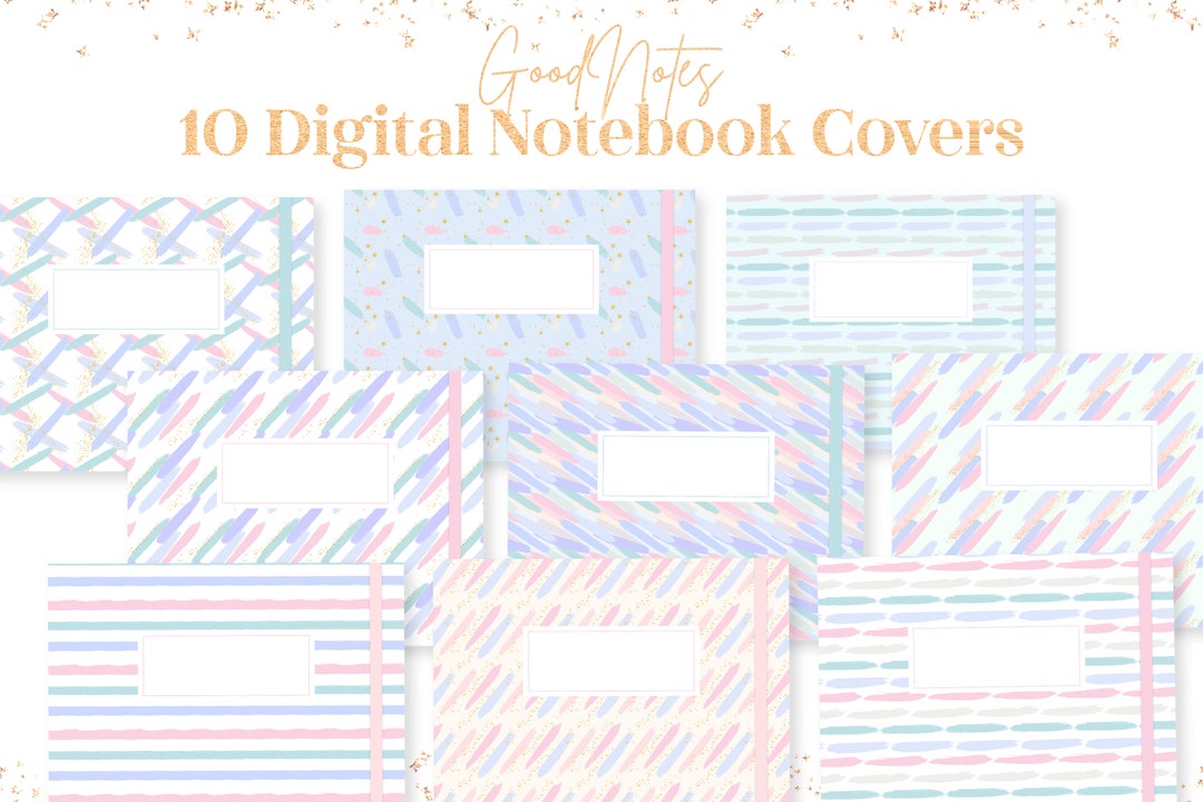 Digital Notebook Covers, Goodnotes Covers Landscape, Digital Planner ...
