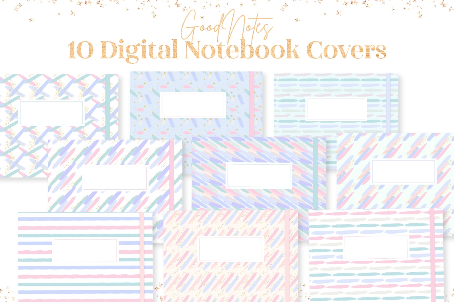 Digital Notebook Covers, Goodnotes Covers Landscape, Digital Planner ...