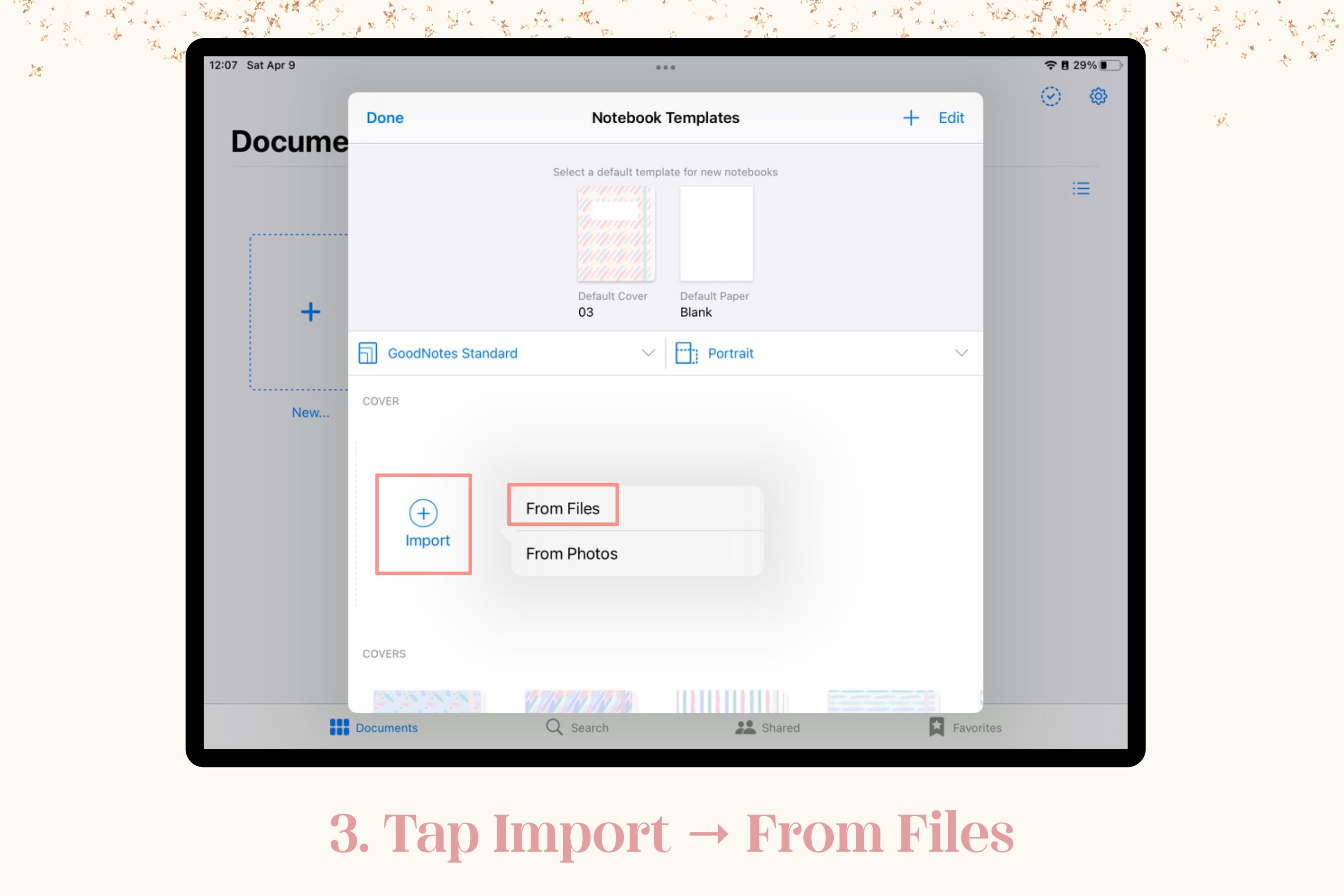 Aesthetic Minimalist Starry Night Sky Goodnotes 5 Digital Notebook ...
