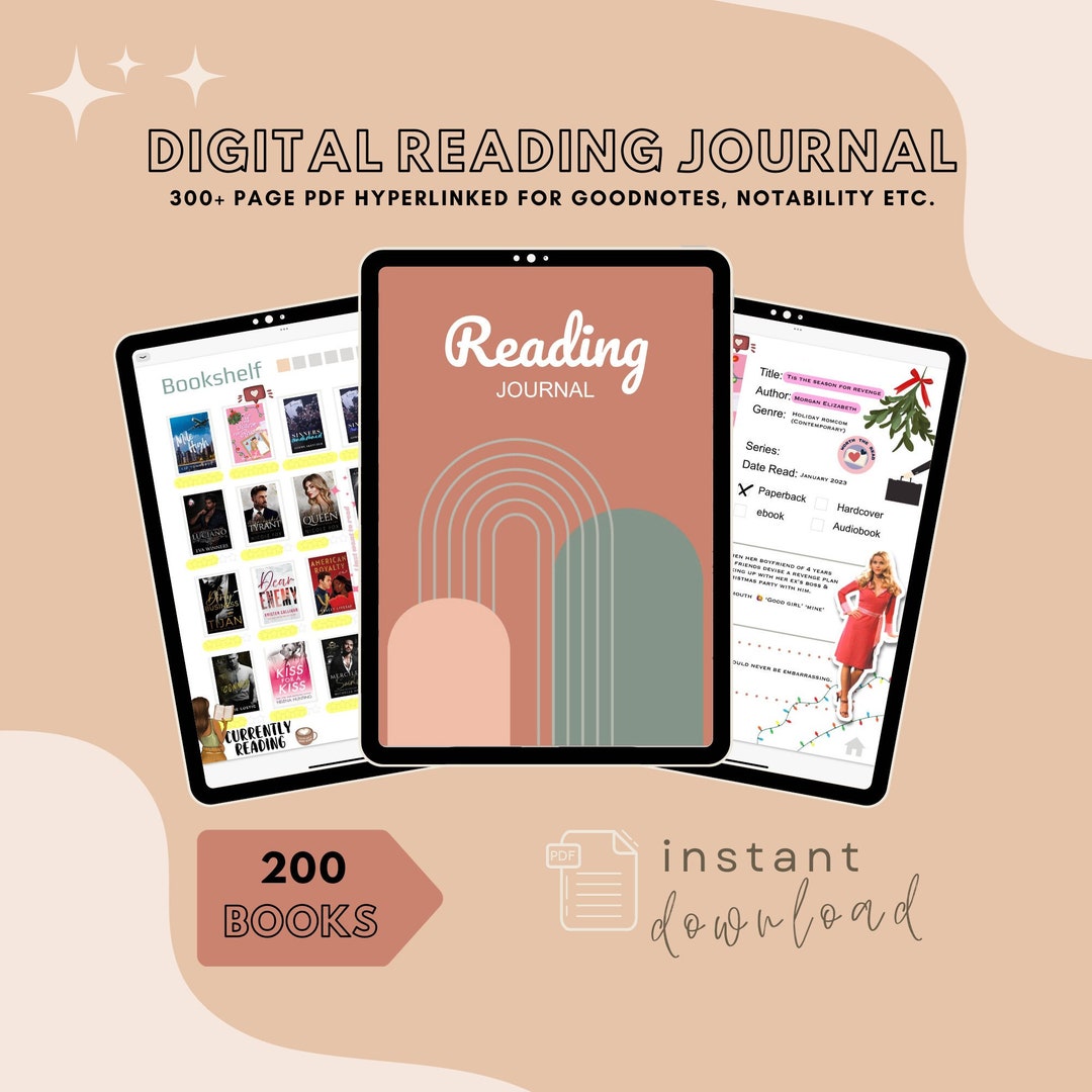 Discover the Ultimate Digital Reading Journal - Perfect for Book Lovers ...