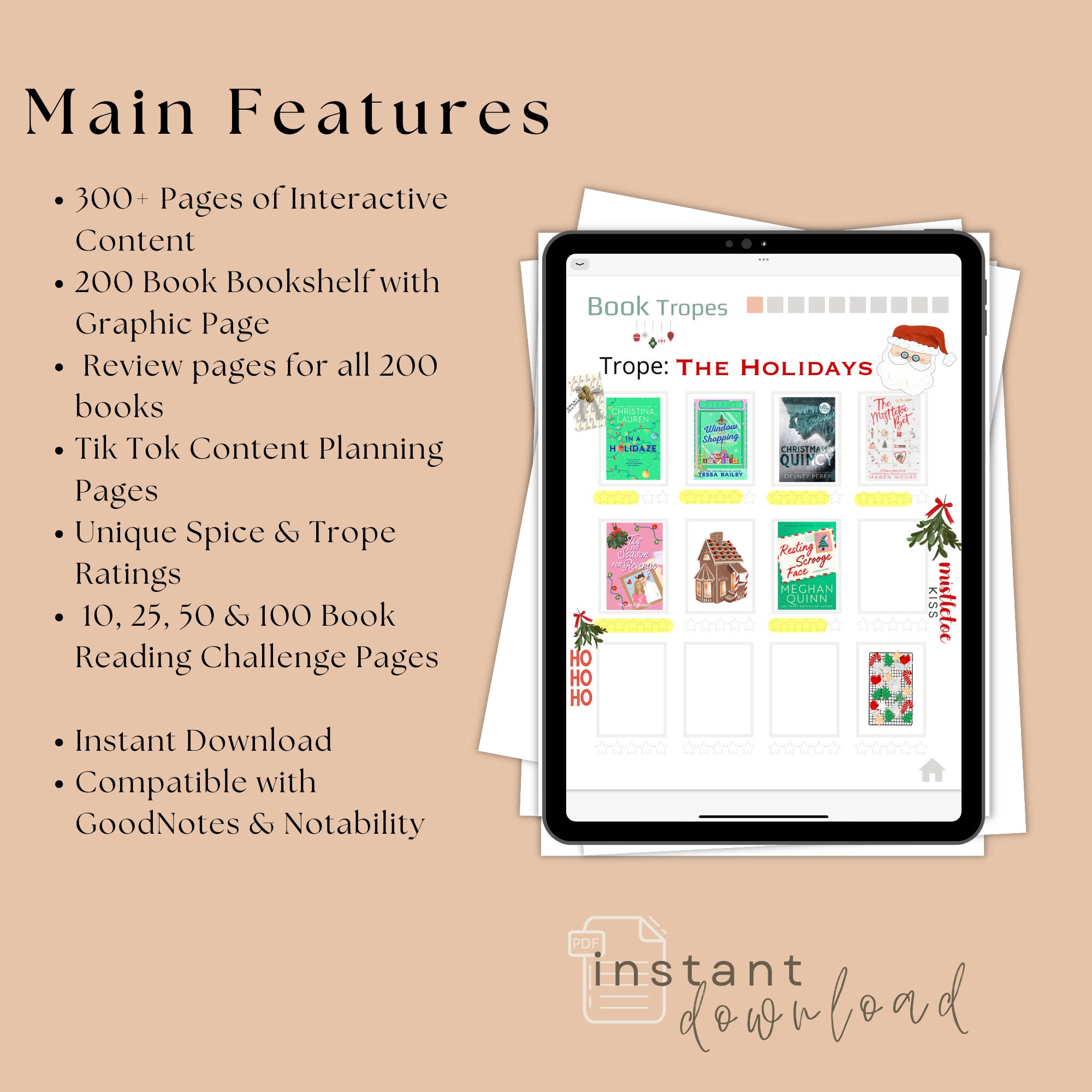 Discover the Ultimate Digital Reading Journal Perfect for Book Lovers ...