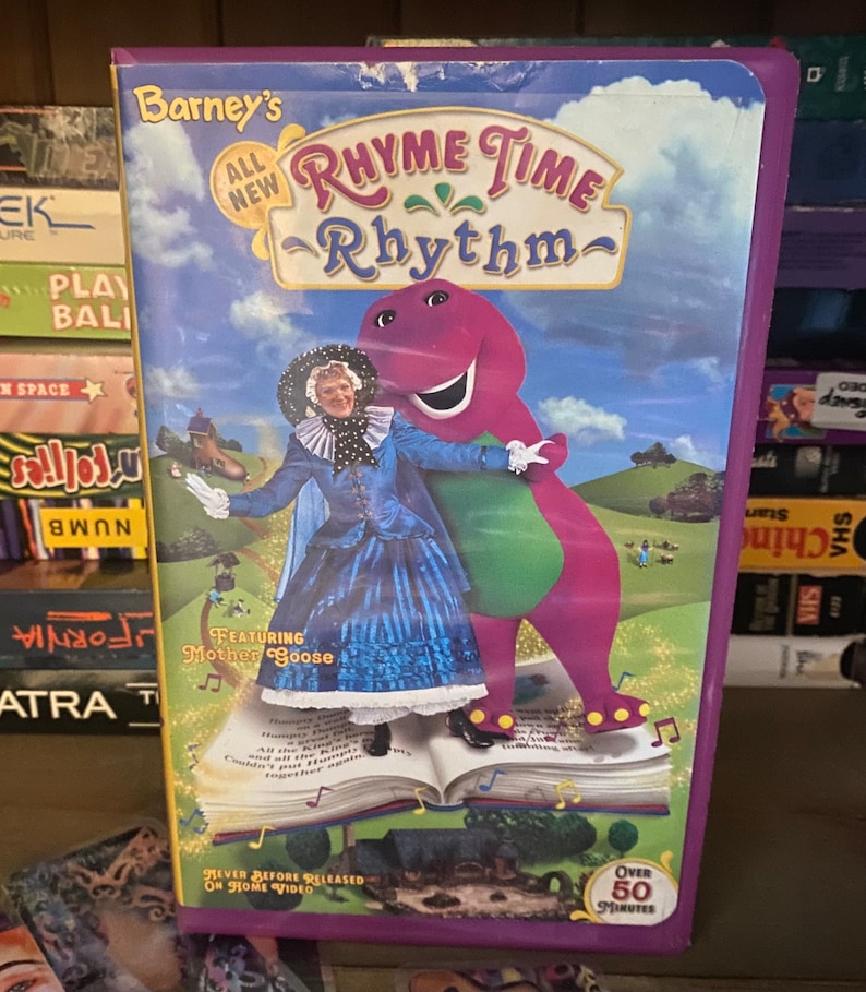 Barney Rhyme Time Rhythm VHS - Etsy