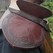 Handcrafted Leather Brown/red Breastplate Armour, Dragon Design, Role ...