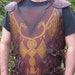 Handcrafted Leather Brown/red Breastplate Armour, Dragon Design, Role ...
