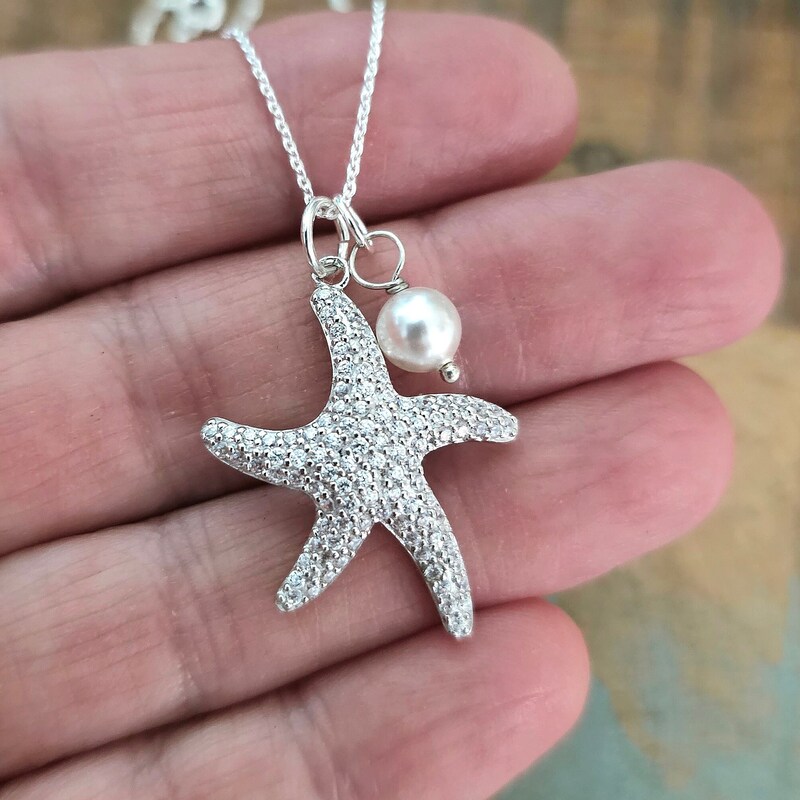 Starfish Necklace - Etsy