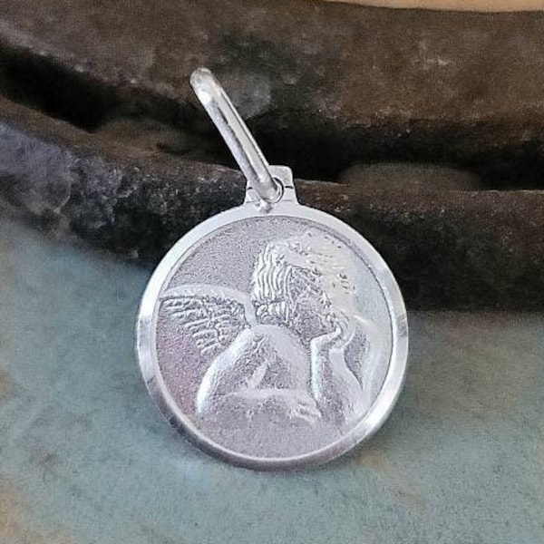 Sterling Silver Angel Charm, 925 - Etsy