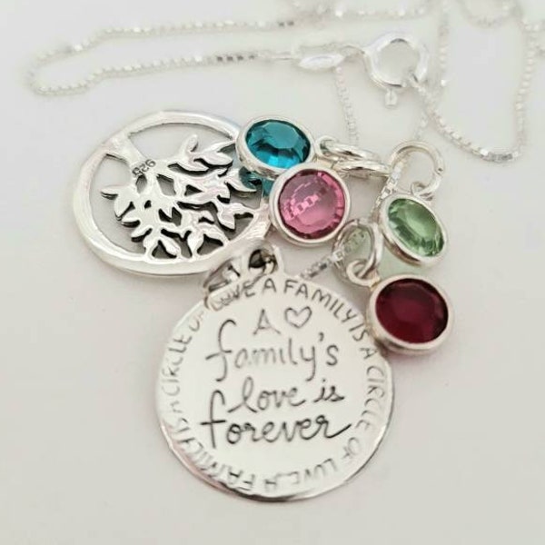 Families Are Forever Necklace - Etsy