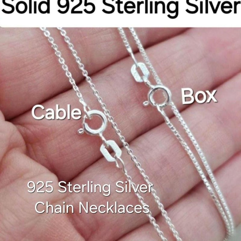 Sterling Silver Chains for Women - Etsy