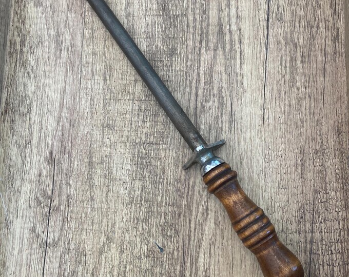 Vintage CASE XX Knife Sharpener Honing Sharpening 12” Rod High Carbon ...