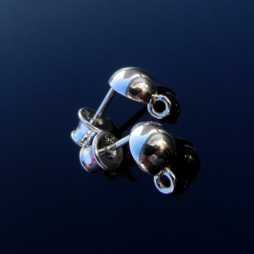 Sterling Silver Ear Post Silver Earring Post Stud Earring Posts ...