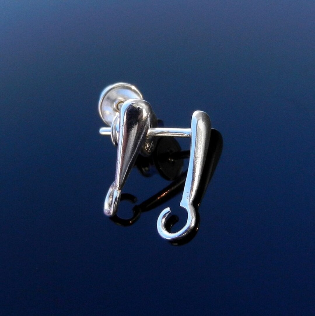 Sterling Silver Ear Post Silver Earring Post Stud Earring Posts ...