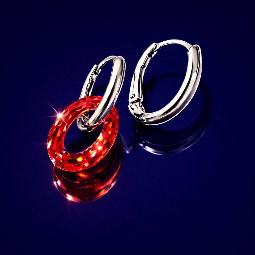 Sterling Silver Lever Back Earring Findings 17mm Nickel Free Jewelry ...