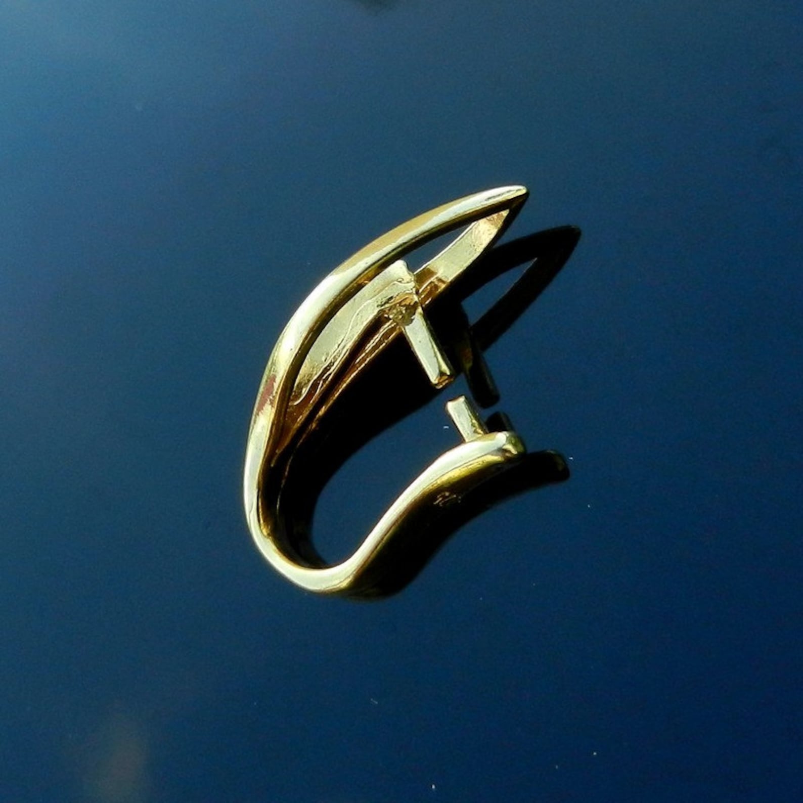 Rose Gold Pendant Necklace - Etsy