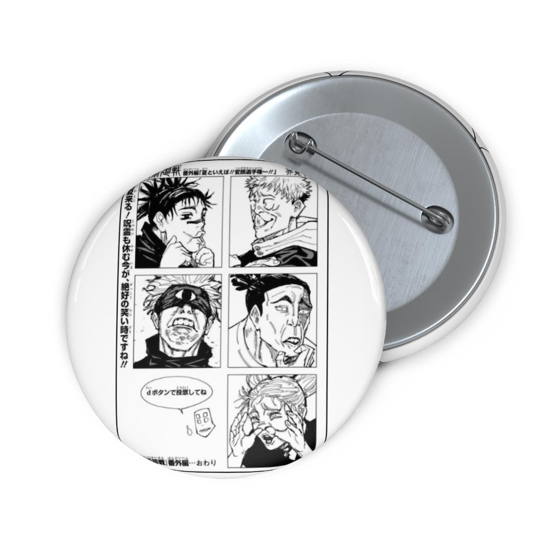 Jujutsu Kaisen Manga Pin Custom Anime Pin Button Collectible Manga Pin ...