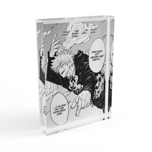 Jujutsu Kaisen Custom Acrylic Block Gojo, the Honored One Panel ...