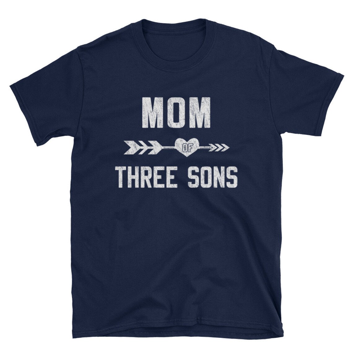 Mom of Three Sons Shirt, Mom of 3 Children, Mother's Day Gift for Her ...