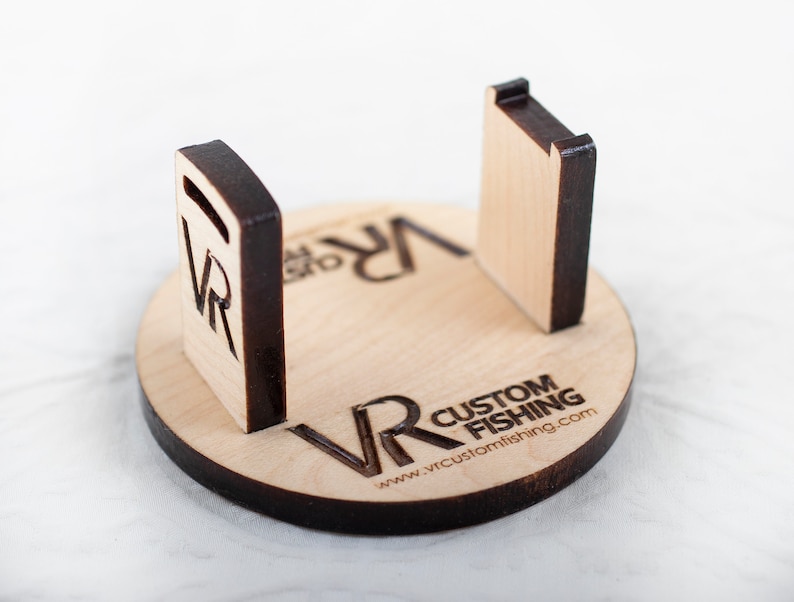 Maple Wood Custom Fishing Reel Display Stand for Collectors | Etsy