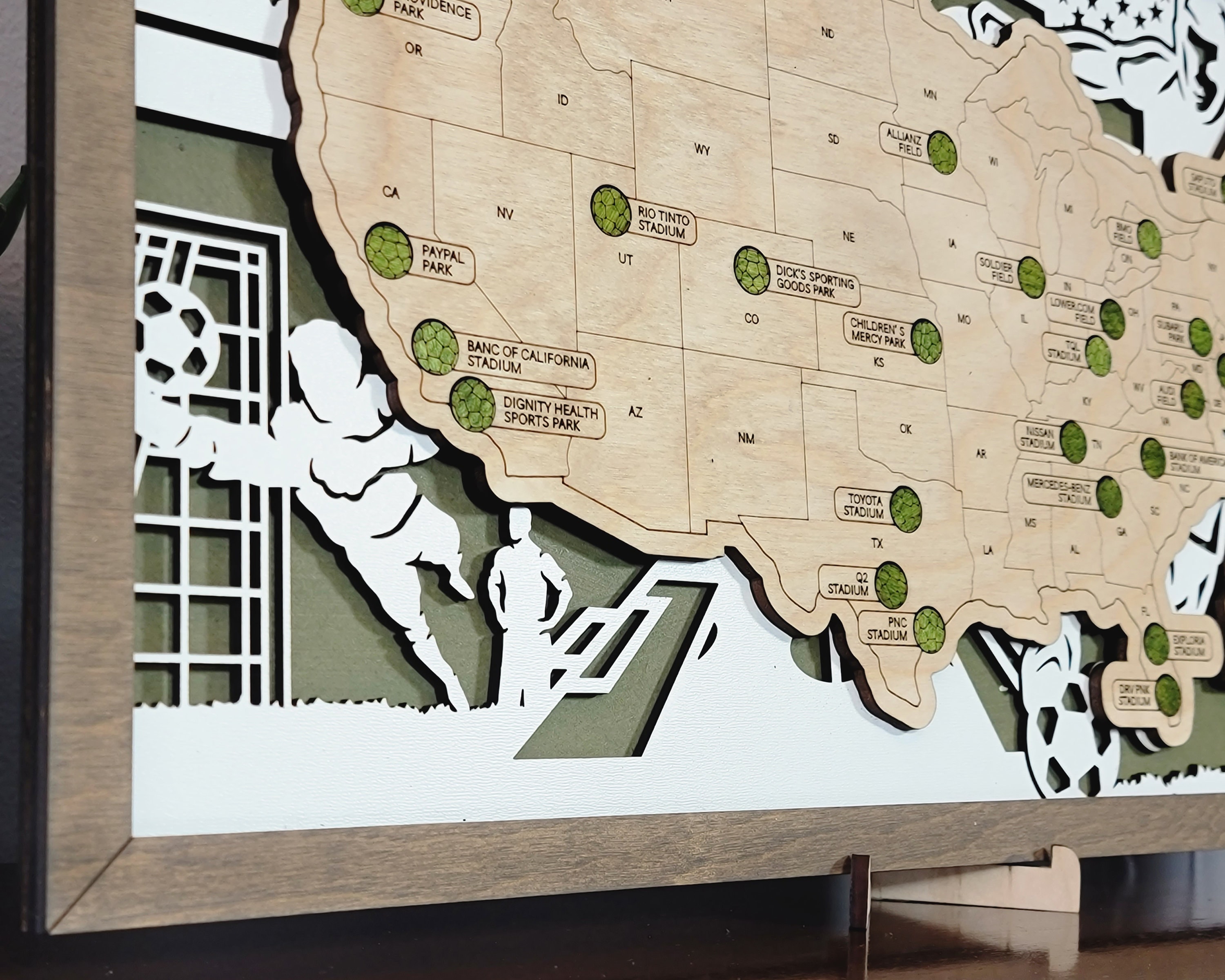 Custom Soccer Stadium Map, Soccer Stadium Map, Pro Soccer Stadium ...