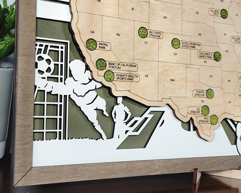 Custom Soccer Stadium Map Soccer Stadium Map Pro Soccer - Etsy