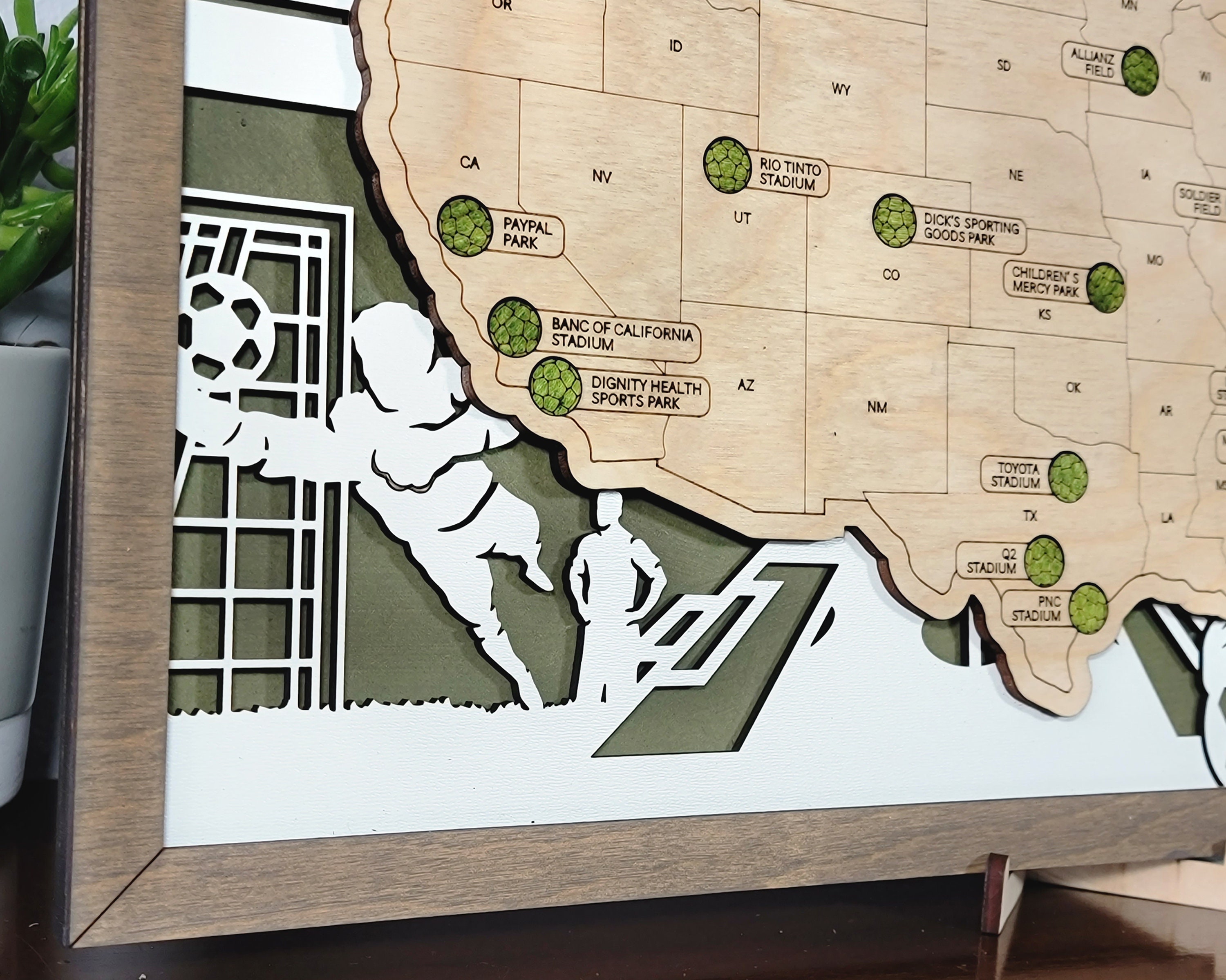 Custom Soccer Stadium Map Soccer Stadium Map Pro Soccer - Etsy