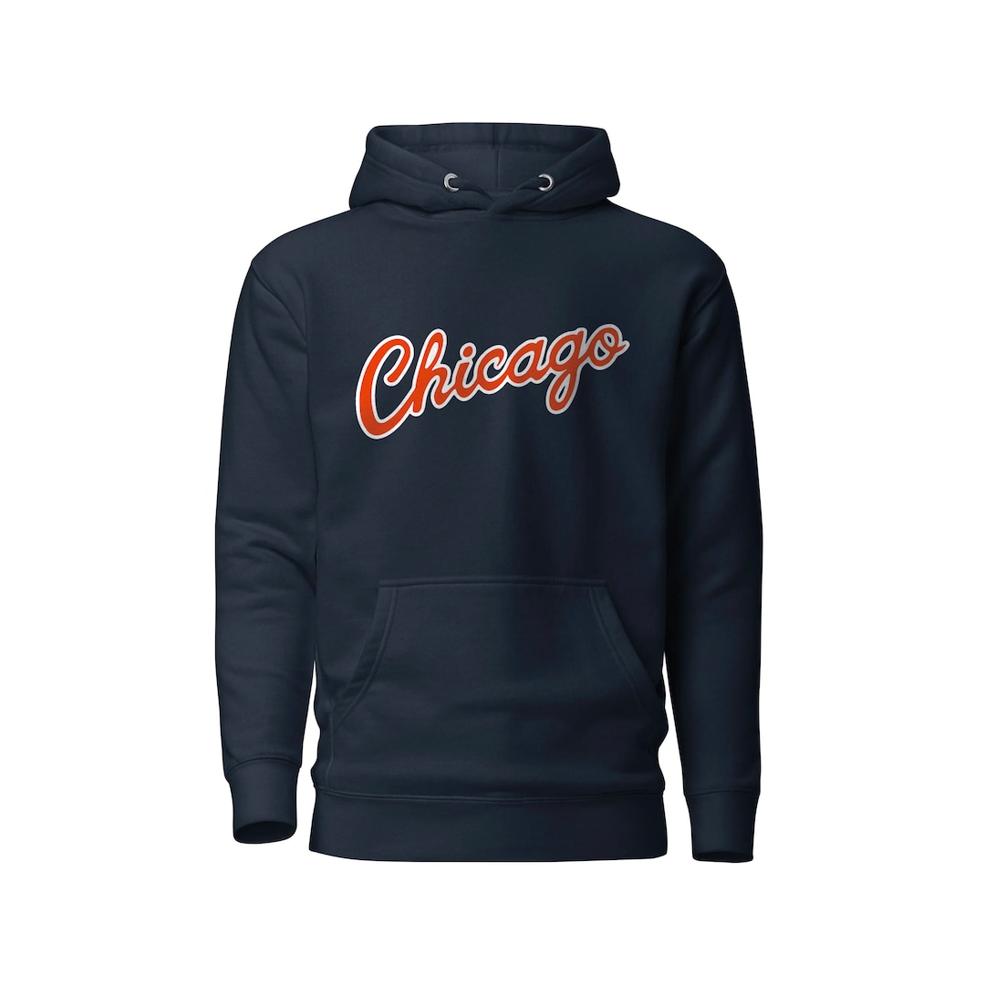 Cursive Chicago Hoodie Bears Colors City Script Wordmark Logo Signature ...