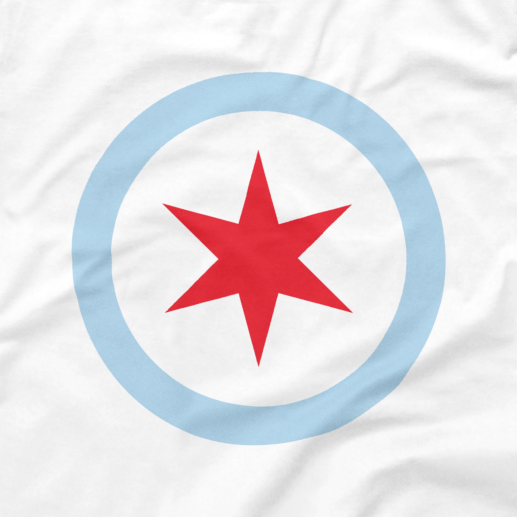 Chicago Flag Hoodie Red Star Brand Logo Emblem City Shield Banner ...