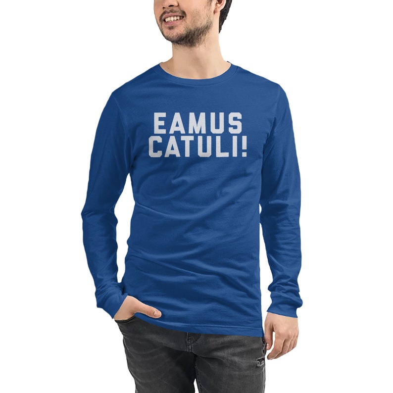 Eamus Catuli Shirt Let's Go Cubs Latin Sign Wrigley Field Rooftop ...
