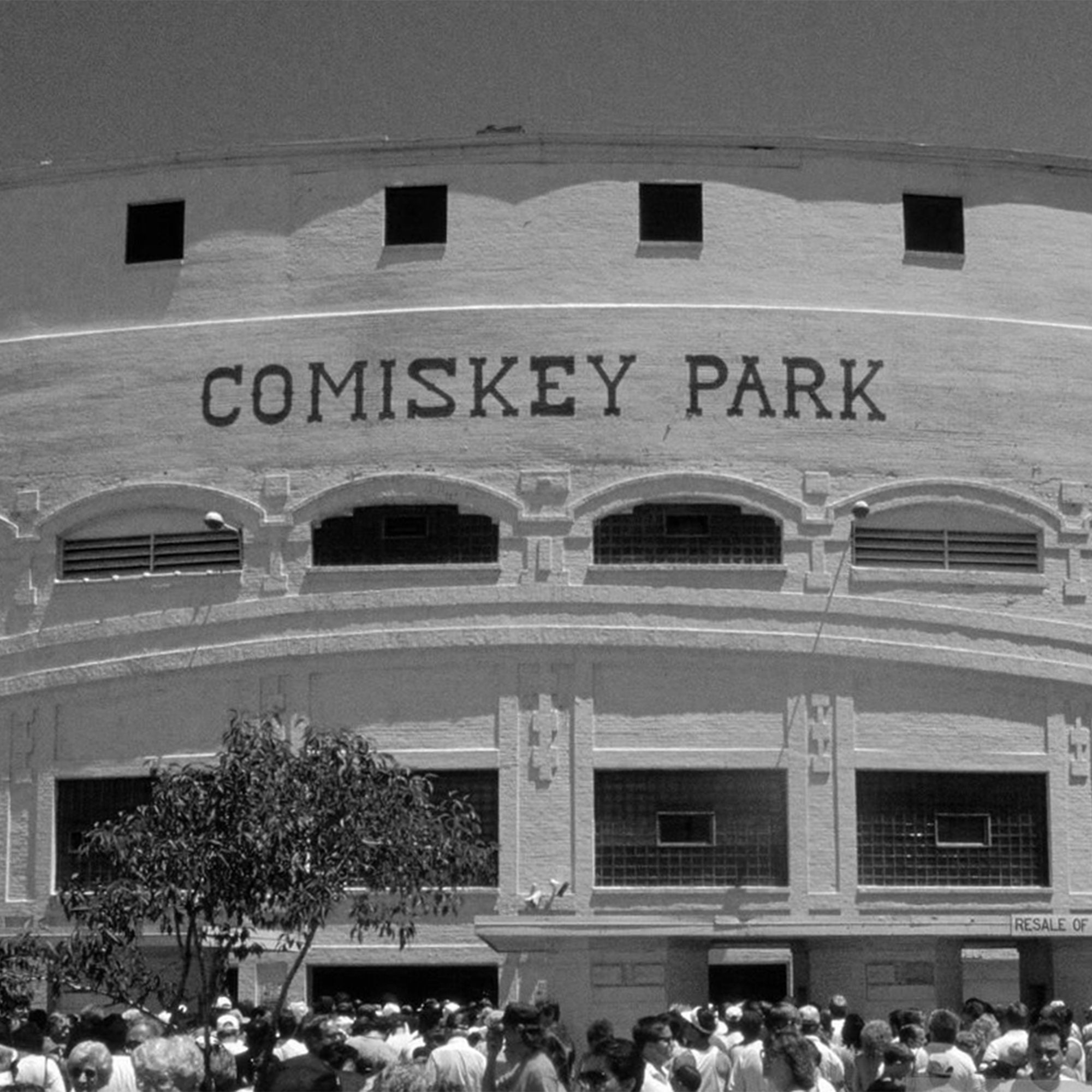 Comiskey Shirt Old Chicago White Sox Park Entrance Logo Painted Sign ...