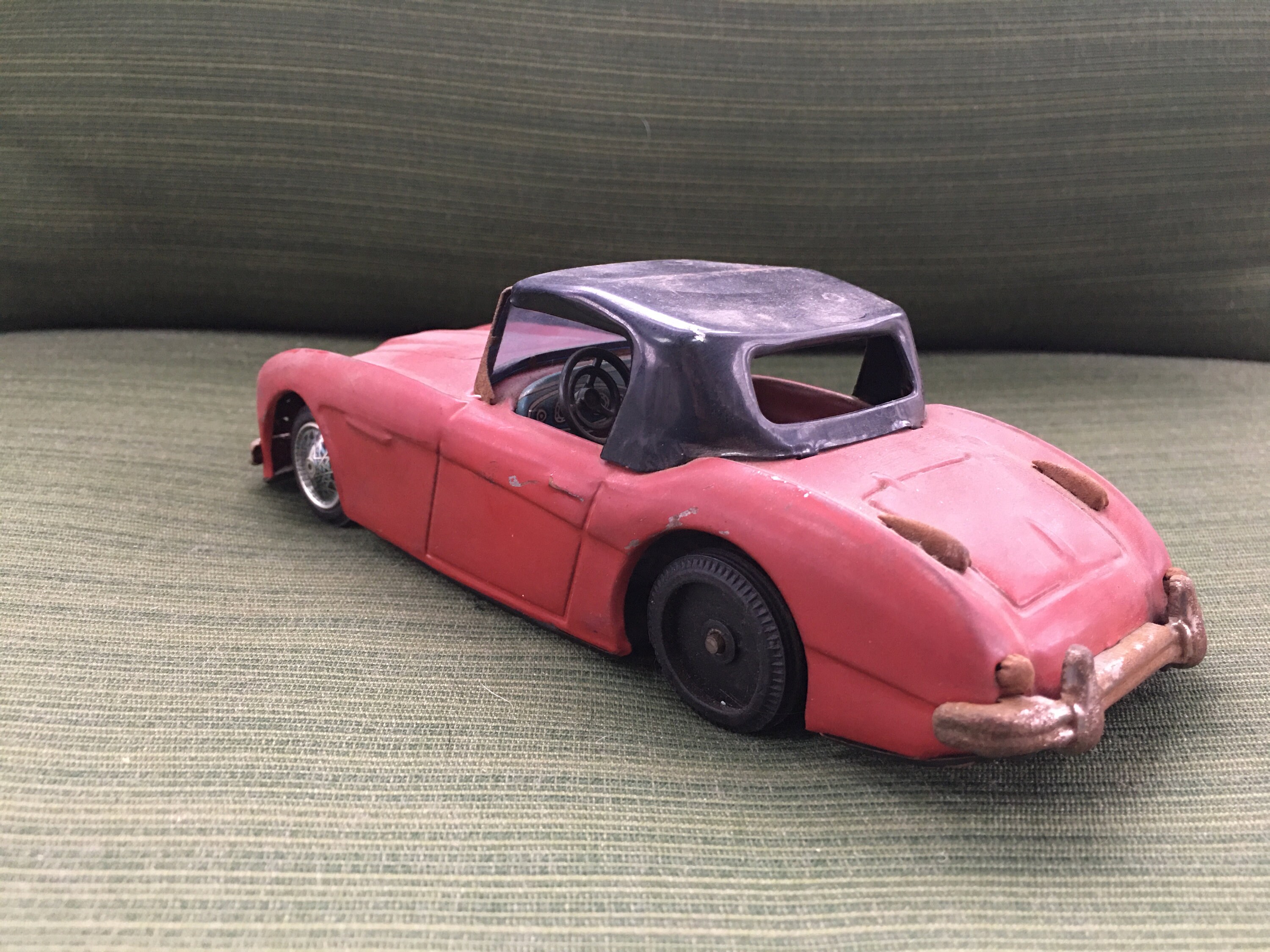 RARE Austin Healey par Bandai Toys Made in Japan tin litho friction car ...