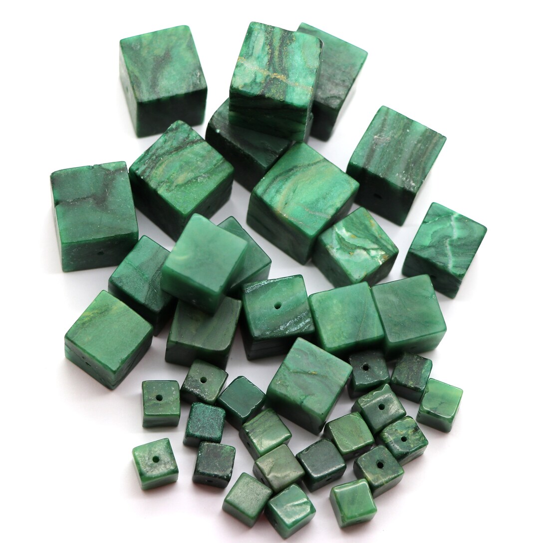 Prasem Natural Stone Cube - Etsy