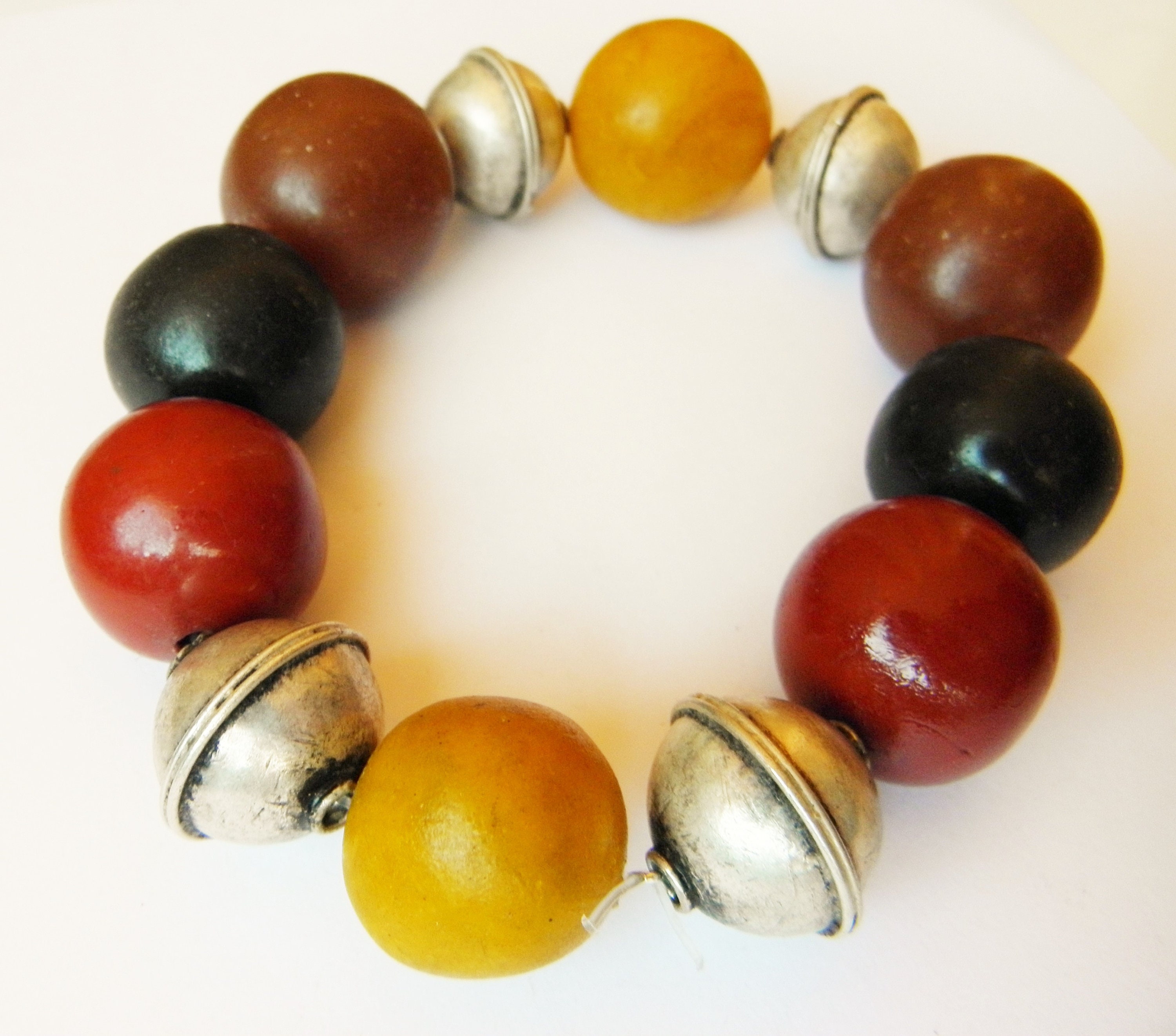 Jewelry Making & Beading Jewelry & Beauty roundel mandarin 8 resin ...