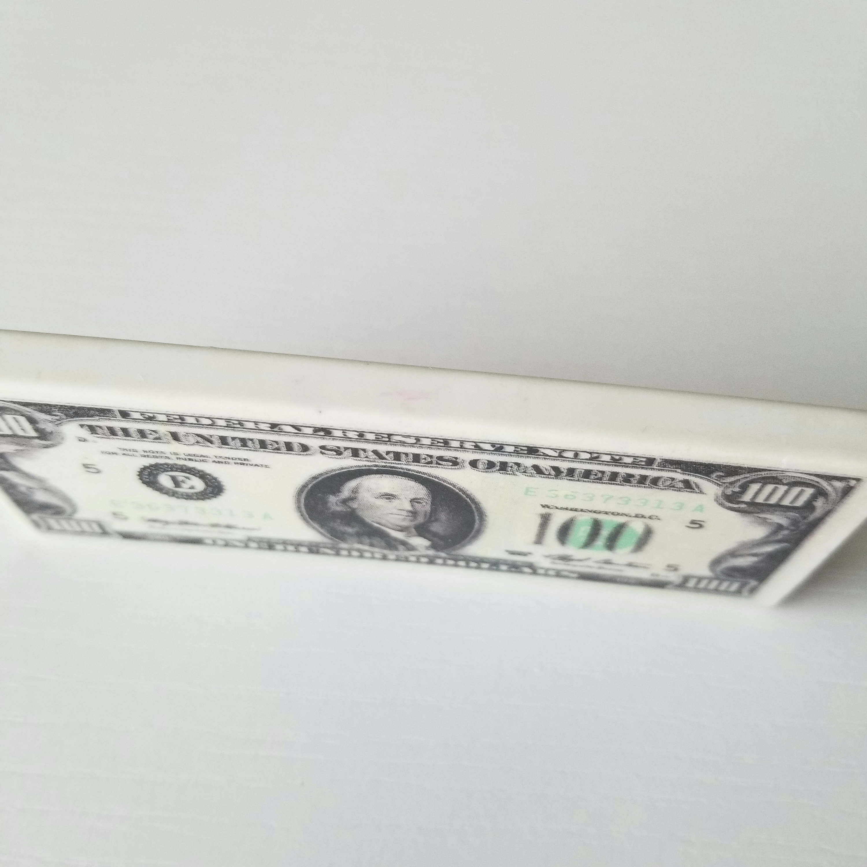 Hundred Dollar Bill Eraser, Vintage, Large Bank Note USD Novelty School ...
